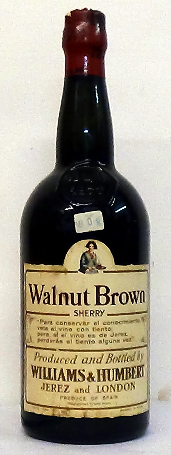 1980s Williams and Humbert Walnut Brown Sherry – M&M Personal Vintners