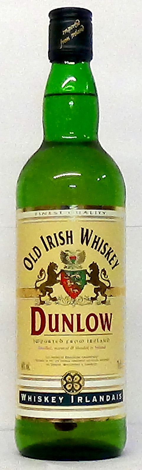 Dunlow Old Irish Whiskey – M&M Personal Vintners