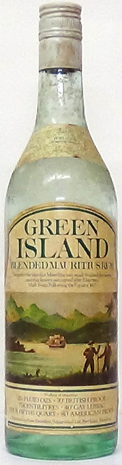 1960s Green Island Mauritius Rum - Whiskey - M&M Personal Vintners Lt