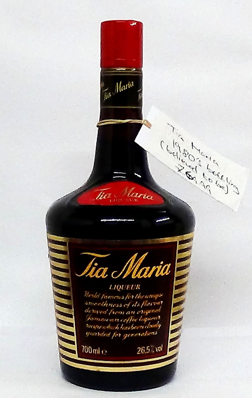 1980s Tia Maria Liqueur 70cl - Liqueurs – M&M Personal Vintners